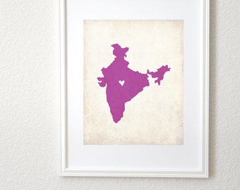 Personalized map art | Etsy