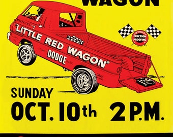 Drag racing posters | Etsy