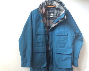 Popular items for woolrich jacket on Etsy