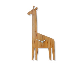 Giraffe clock | Etsy