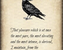 Popular items for gothic poem on Etsy