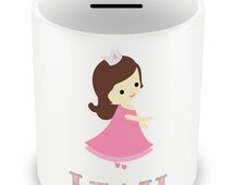 Popular items for princess piggy bank on Etsy