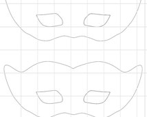Popular items for mask template on Etsy