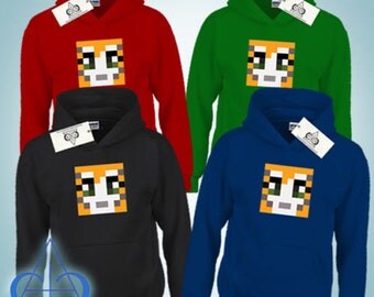 STAMPYCAT KIDS HOODIE Christmas Stampylongnose Hoody Youtube Boys Girls ...
