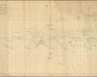 Virgin islands map | Etsy