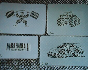 Race car stencil | Etsy