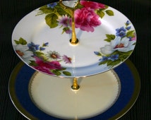 Popular items for china cake stand on Etsy
