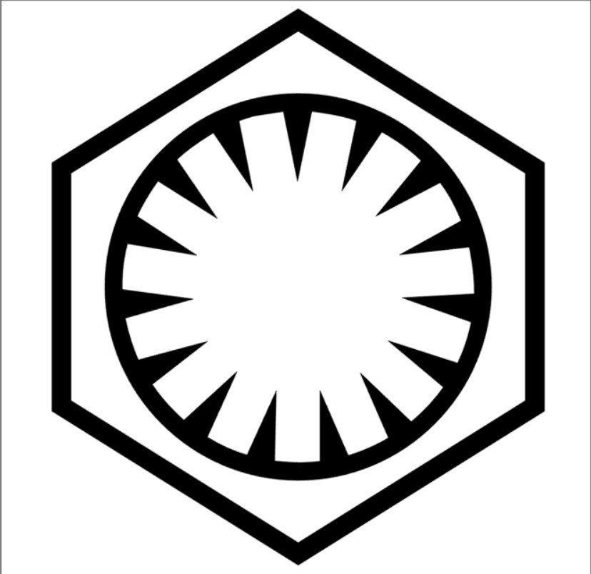 Star Wars First Order Logo Episode 7
