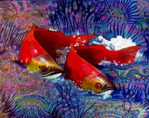 Popular items for alaska fishing on Etsy