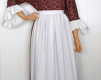 Woman's Pioneer Clothes Colonial Dress Pioneer Trek clothing Costume ...