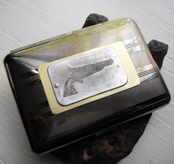 Colt Revolver Pistol Western Etched Wallet / by janeeroberti