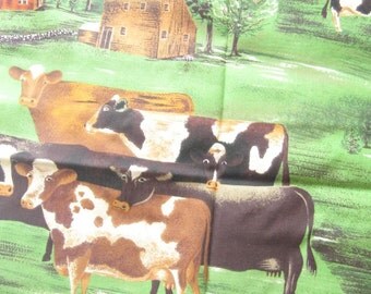 Popular items for farm scene fabric on Etsy
