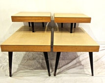 Popular items for mid century end on Etsy