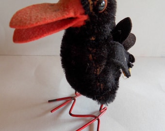 Stuffed raven | Etsy