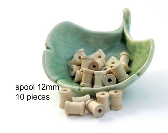 Small wooden spool | Etsy