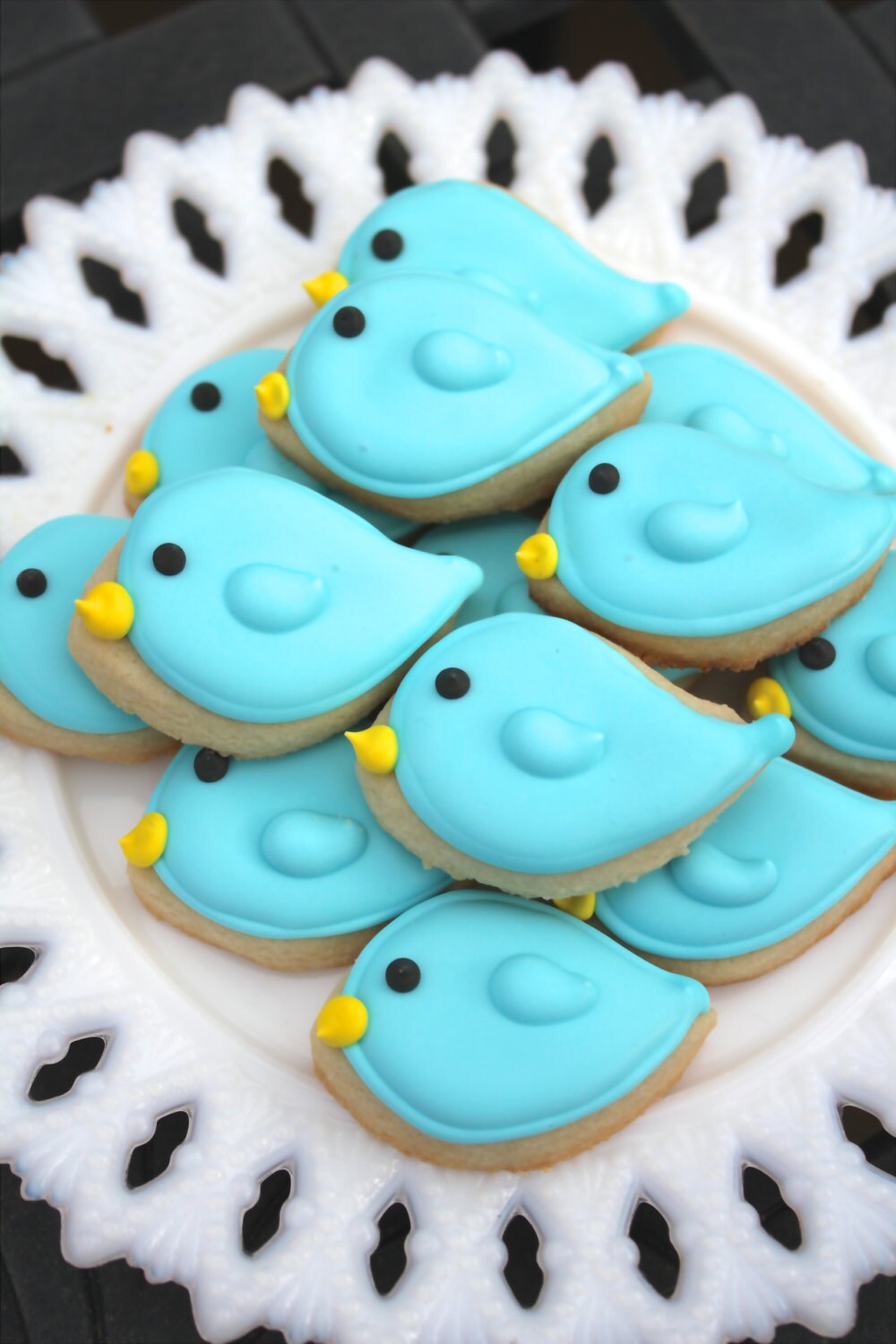 3 dozen mini Bird Sugar Cookies