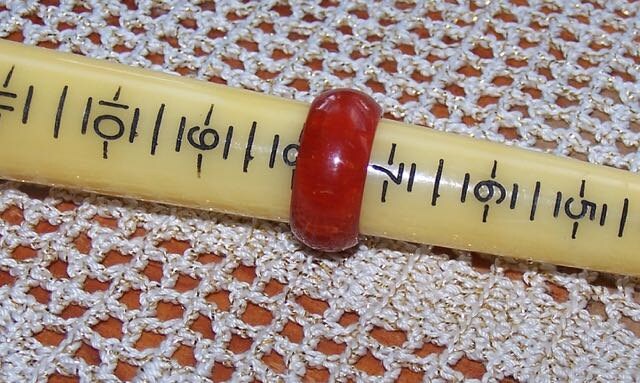 Vintage Orange Marbled Bakelite Ring – Haute Juice