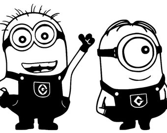 Popular items for despicable me decal on Etsy
