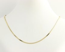 Popular items for herringbone necklace on Etsy