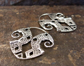 Inca earrings | Etsy