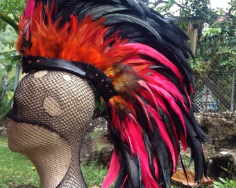 Hawaiian headdress | Etsy