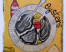 Popular items for oyster art on Etsy