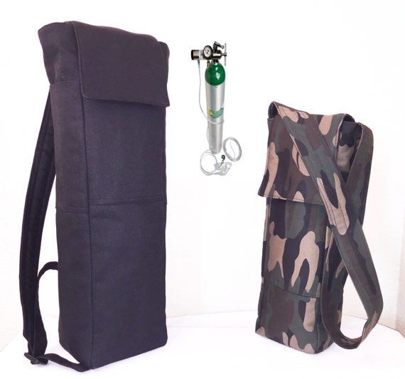 Portable Oxygen Tank Backpack a Men's Custom Made by AmariJade