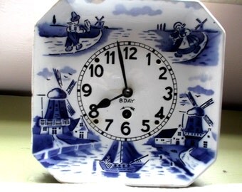 delft clock on Etsy, a global handmade and vintage marketplace.