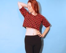 Popular items for crop top belly shirt on Etsy
