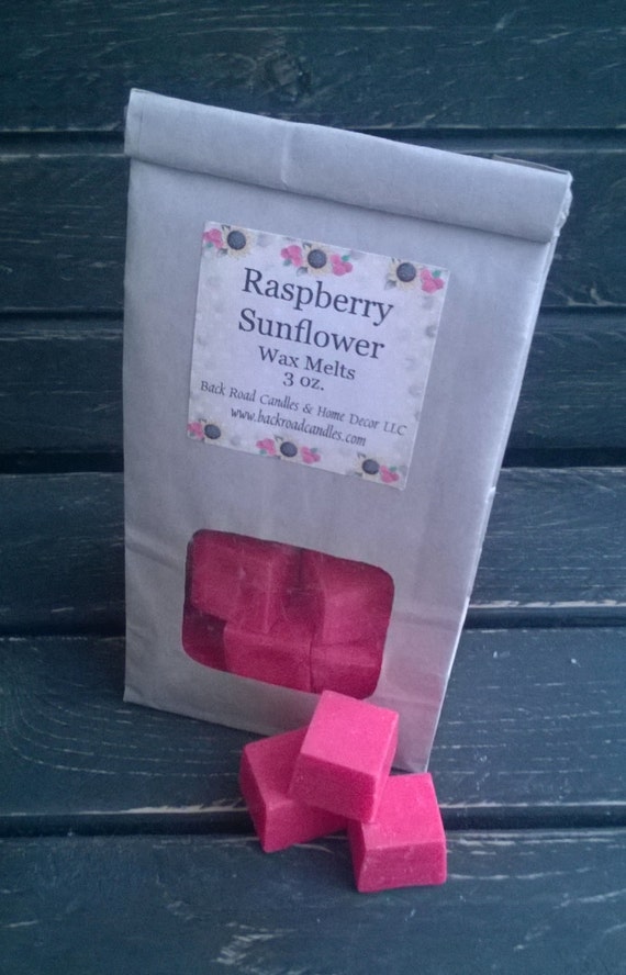 Raspberry Sunflower Scented Wax Melts