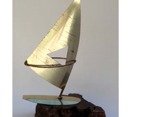 Unique sailboat figurine related items | Etsy