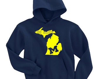 Michigan sweatshirt | Etsy