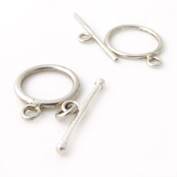 Toggle Clasps Round Toggle Clasp Destash Findings Craft