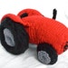 Vintage Tractor Knitting Pattern by GinxCraft on Etsy