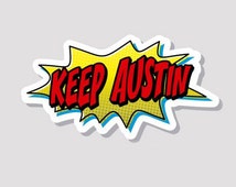 Popular items for keep austin weird on Etsy