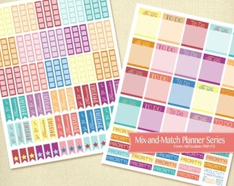 Printable Planner Stickers Planner Rounds Life Planner