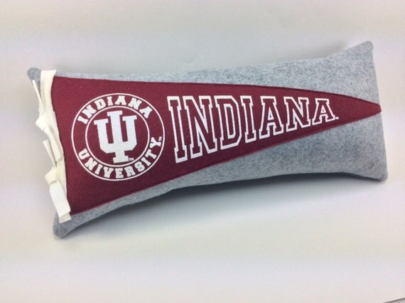 Indiana University Hoosiers Pennant Pillow