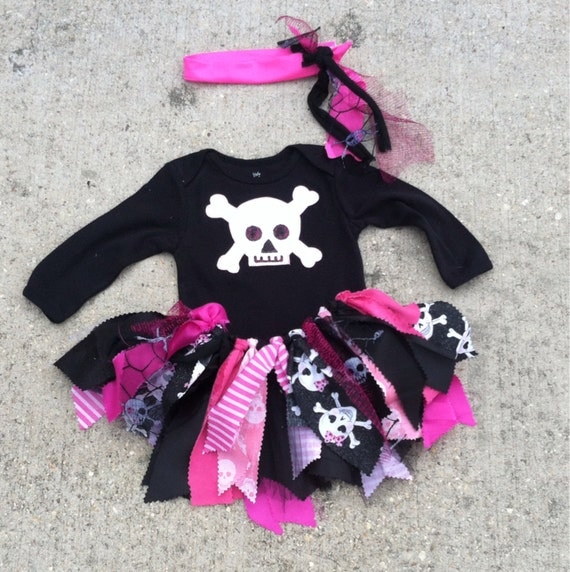 Girl Pink Pirate Costume Pirate Princess Tutu Cruise