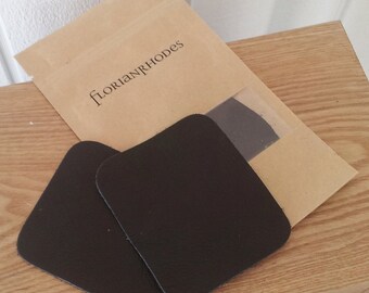 Leather patch | Etsy