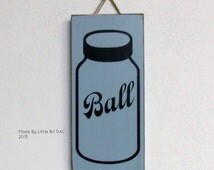 Popular items for painted canning jars on Etsy