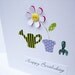 Gardening Birthday Card Card for a Gardener Gardening