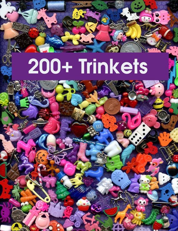 200+ Unique trinkets, charms, small toys, and miniatures for crafts ...