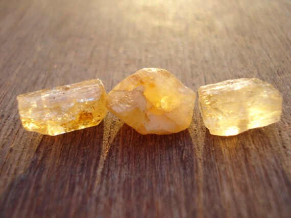 Rough Yellow Topaz