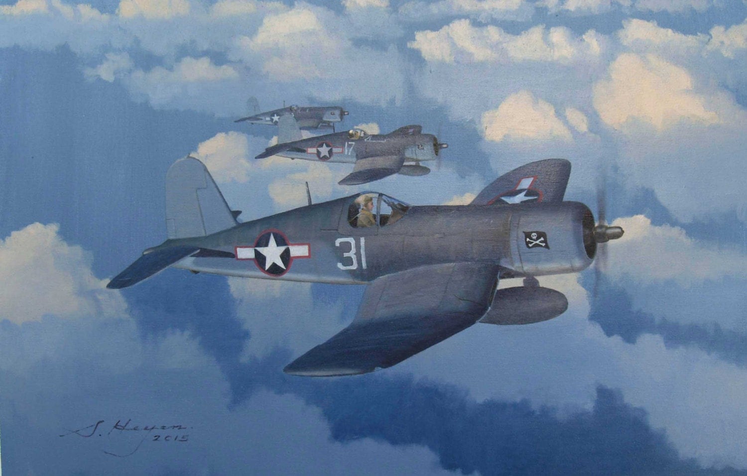 Original Aviation Art: F4u-1 Corsair painting | eBay