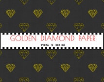 Popular items for diamond outline on Etsy