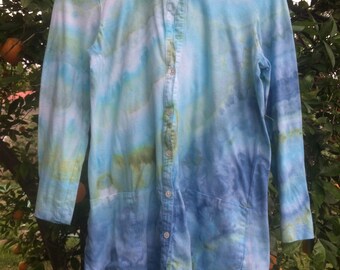 Upcycled blouse | Etsy