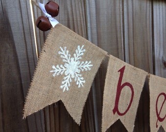 Burlap christmas | Etsy