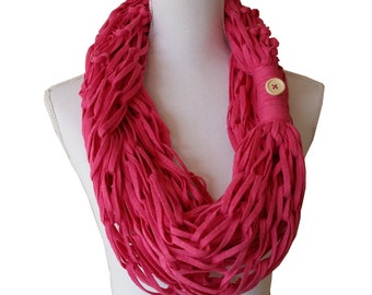 Popular items for hot pink scarf on Etsy