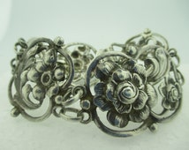 Popular items for repousse bracelet on Etsy