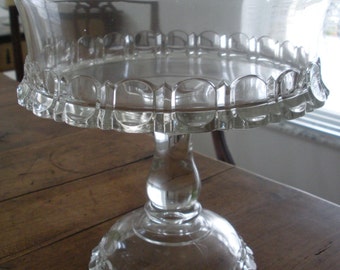 Footed cake plate | Etsy